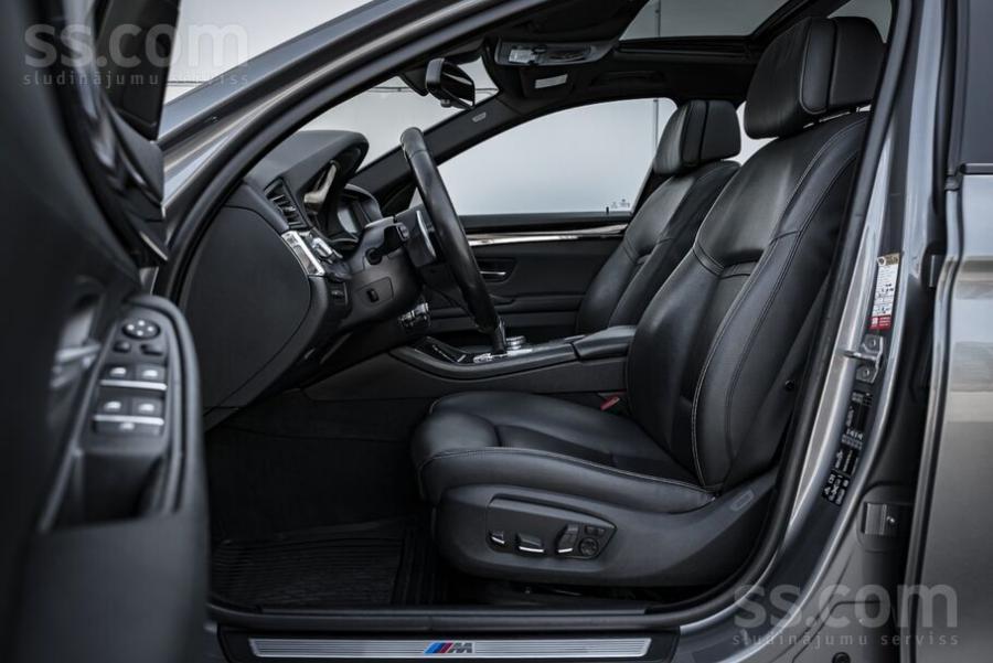 Pelēks BMW 535 2016 Rīga, ar dzinēja tilpumu 3.00 L un nobraukumu 334 tūkst. km par 12995 €, foto 13 vietnē AUTOMOTO.COM.LV