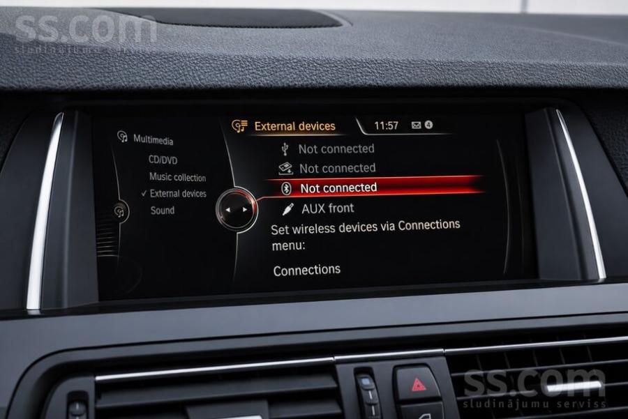 Pelēks BMW 535 2016 Rīga, ar dzinēja tilpumu 3.00 L un nobraukumu 334 tūkst. km par 12995 €, foto 26 vietnē AUTOMOTO.COM.LV
