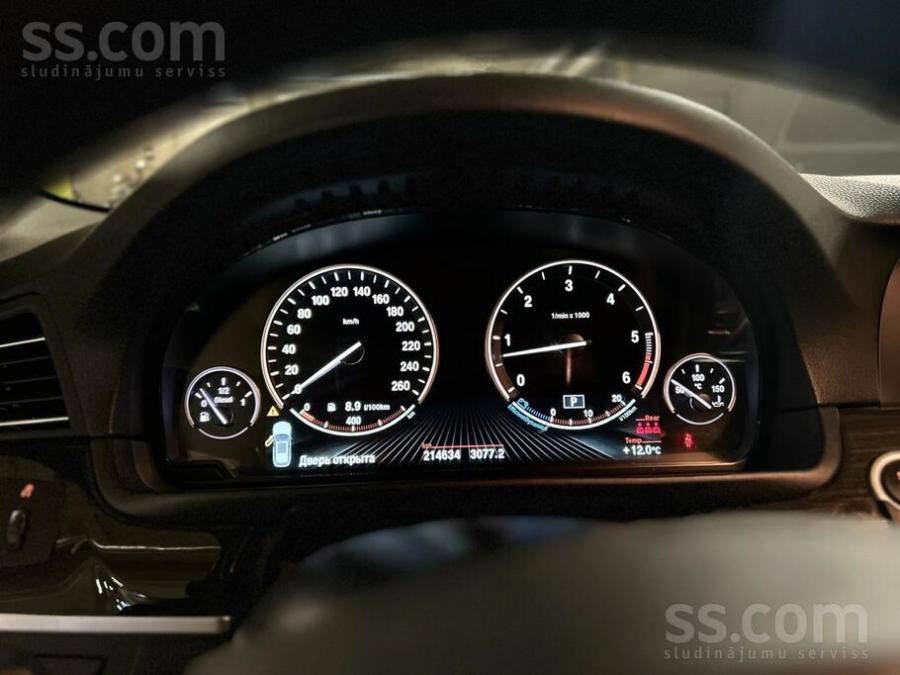 Pelēks BMW 535 2017 Rīga, ar dzinēja tilpumu 3.00 L un nobraukumu 218 tūkst. km par 12900 €, foto 14 vietnē AUTOMOTO.COM.LV
