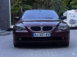 Red BMW 535 2005 in Vilnius, with an engine capacity of 3.50 L and mileage of 180 thousand km for 5999 €, photo  on AUTOMOTO.COM.LV