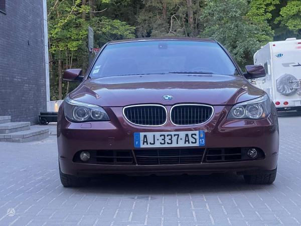 Red BMW 535 2005 in Vilnius, with an engine capacity of 3.50 L and mileage of 180 thousand km for 5999 €, photo 2 on AUTOMOTO.COM.LV