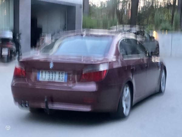 Red BMW 535 2005 in Vilnius, with an engine capacity of 3.50 L and mileage of 180 thousand km for 5999 €, photo 7 on AUTOMOTO.COM.LV