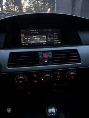Red BMW 535 2005 in Vilnius, with an engine capacity of 3.50 L and mileage of 180 thousand km for 5999 €, photo 21 on AUTOMOTO.COM.LV