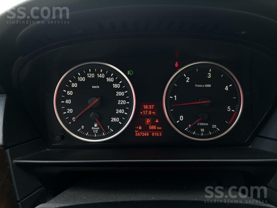 Красный БМВ 535 2007 в Рига, объемом двигателя 3.00 л и пробегом 367 тыс. км за 9000 €, фото 12 на AUTOMOTO.COM.LV