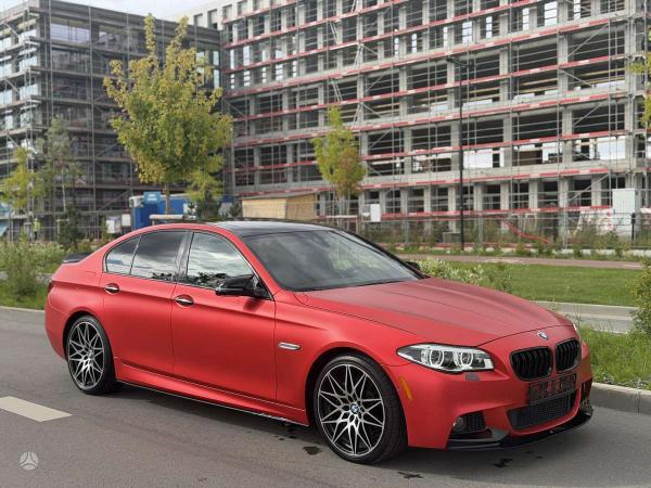 Red BMW 535 2014 in Vilnius, with an engine capacity of 2.98 L and mileage of 205 thousand km for 12999 €, photo 11 on AUTOMOTO.COM.LV