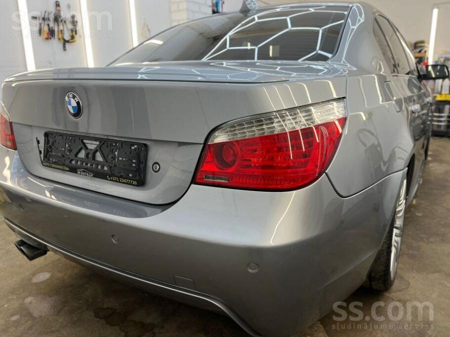 BMW 535 2006 in Kuldiga, with an engine capacity of 3.00 L and mileage of 282 thousand km for 10990 €, photo 32 on AUTOMOTO.COM.LV