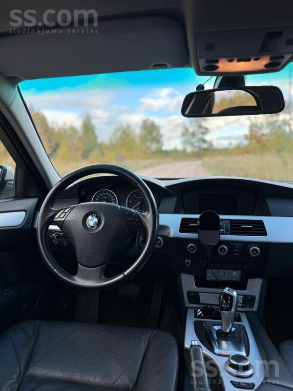 BMW 535 2008 in Riga, with an engine capacity of 3.00 L and mileage of 235 thousand km for 7500 €, photo 11 on AUTOMOTO.COM.LV