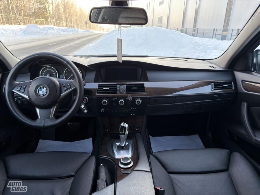 BMW 535 2008 in Vilnius, with an engine capacity of 3.00 L and mileage of 348 thousand km for 7350 €, photo 20 on AUTOMOTO.COM.LV
