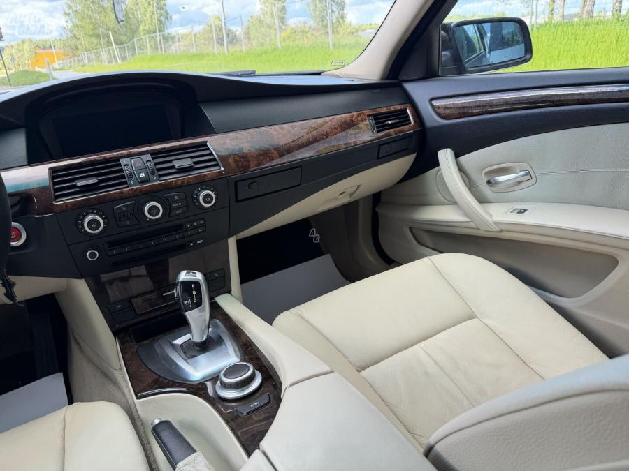BMW 535 2008 in Vilnius, with an engine capacity of 3.00 L and mileage of 400 thousand km for 5350 €, photo 17 on AUTOMOTO.COM.LV