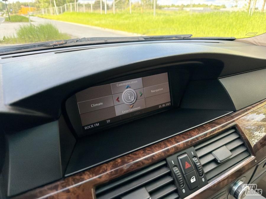 BMW 535 2008 in Vilnius, with an engine capacity of 3.00 L and mileage of 400 thousand km for 5350 €, photo 21 on AUTOMOTO.COM.LV