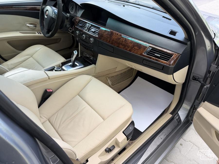 BMW 535 2008 in Vilnius, with an engine capacity of 3.00 L and mileage of 400 thousand km for 5350 €, photo 22 on AUTOMOTO.COM.LV