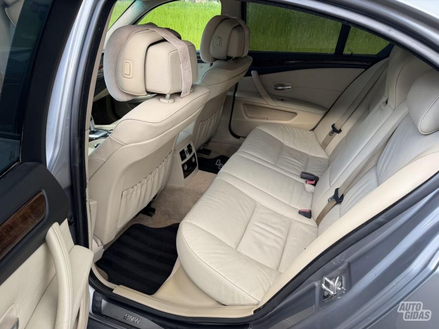 BMW 535 2008 in Vilnius, with an engine capacity of 3.00 L and mileage of 400 thousand km for 5350 €, photo 25 on AUTOMOTO.COM.LV