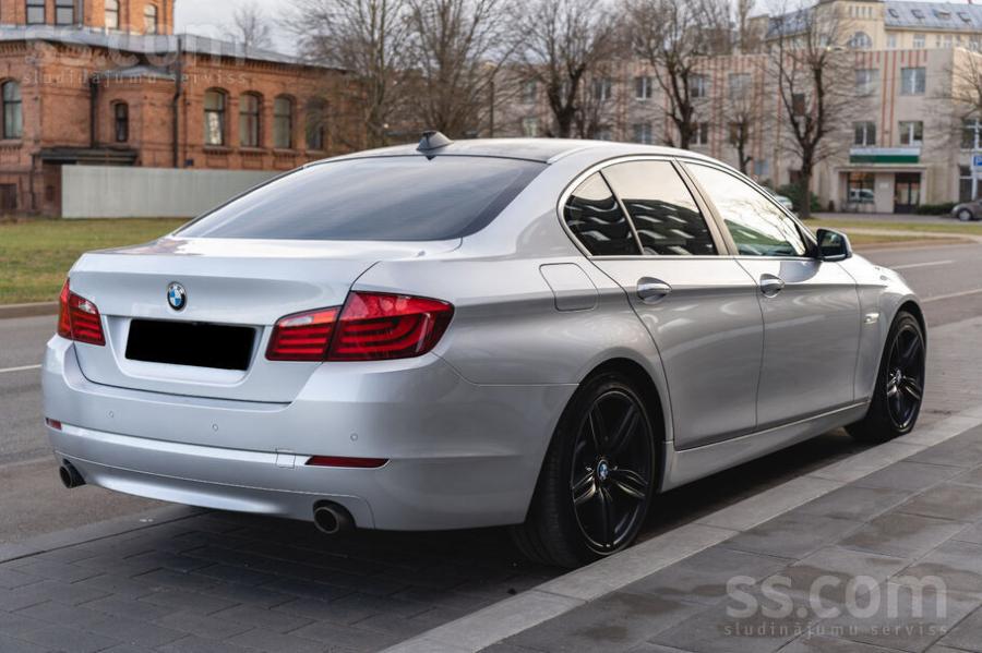 BMW 535 2011 in Riga, with an engine capacity of 3.00 L and mileage of 0 thousand km for 6500 €, photo 7 on AUTOMOTO.COM.LV