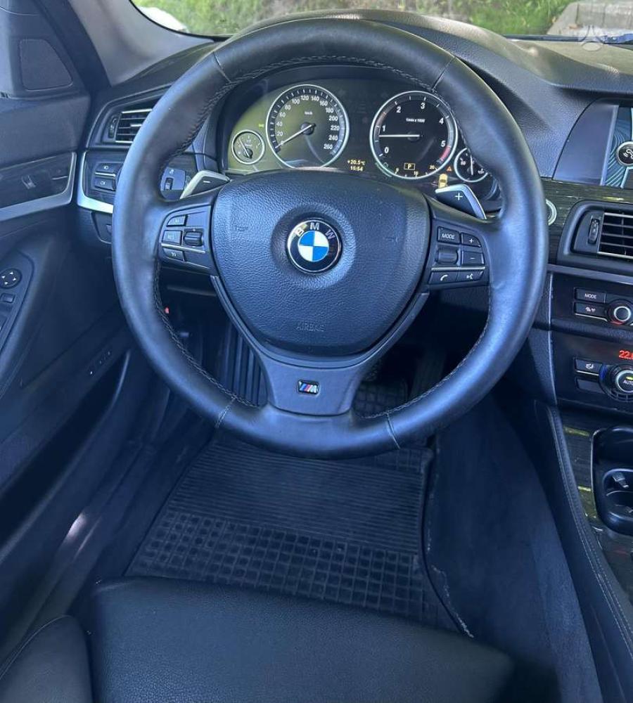 BMW 535 2011 in Vilnius, with an engine capacity of 2.99 L and mileage of 356 thousand km for 7500 €, photo 16 on AUTOMOTO.COM.LV