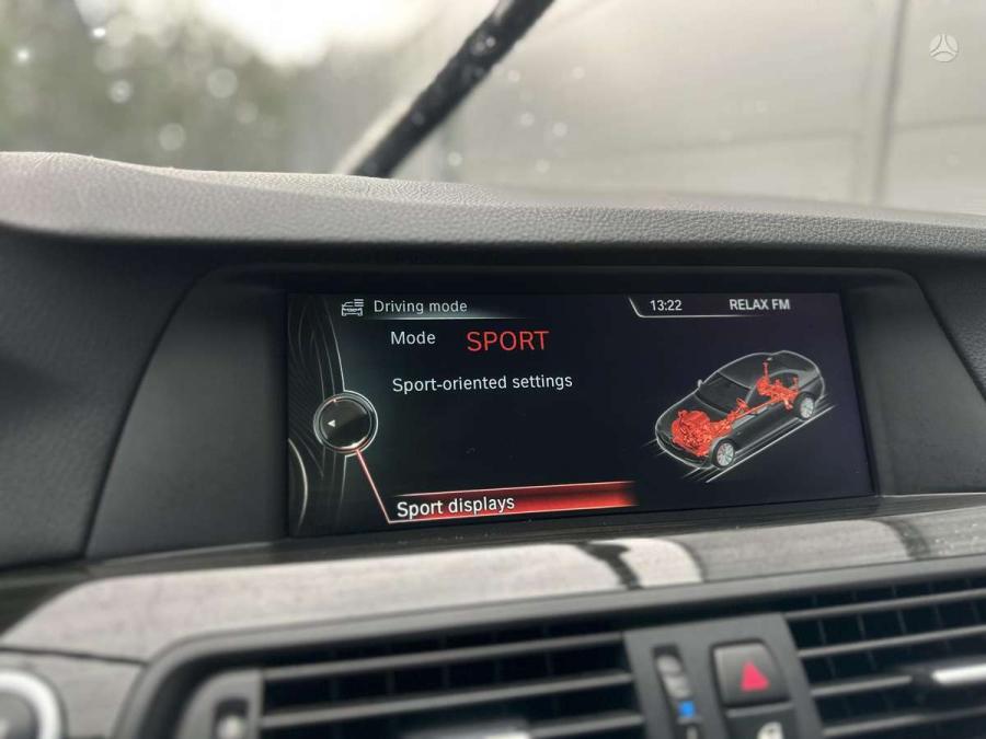BMW 535 2013 in Utena, with an engine capacity of 2.98 L and mileage of 268 thousand km for 11500 €, photo 33 on AUTOMOTO.COM.LV