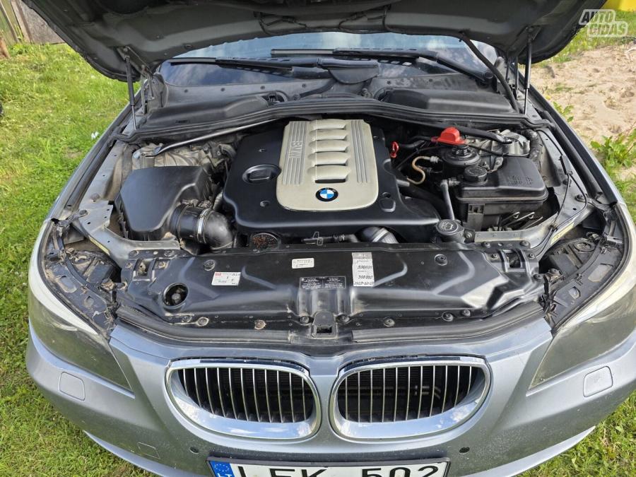 BMW 535 2005 in Utena, with an engine capacity of 3.00 L and mileage of 345 thousand km for 3650 €, photo 7 on AUTOMOTO.COM.LV