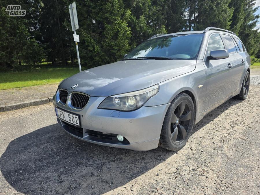 BMW 535 2005 in Utena, with an engine capacity of 3.00 L and mileage of 345 thousand km for 3650 €, photo 27 on AUTOMOTO.COM.LV
