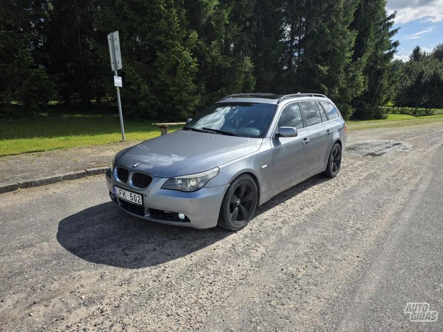BMW 535 2005 in Utena, with an engine capacity of 3.00 L and mileage of 345 thousand km for 3650 €, photo 28 on AUTOMOTO.COM.LV