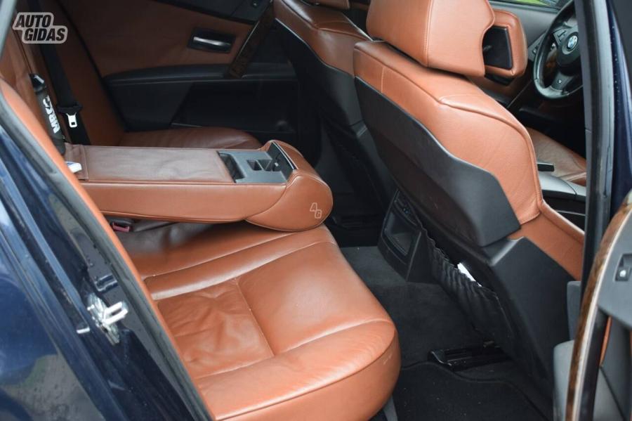 BMW 535 2006 in Varena, with an engine capacity of 3.00 L and mileage of 630 thousand km for 4200 €, photo 10 on AUTOMOTO.COM.LV