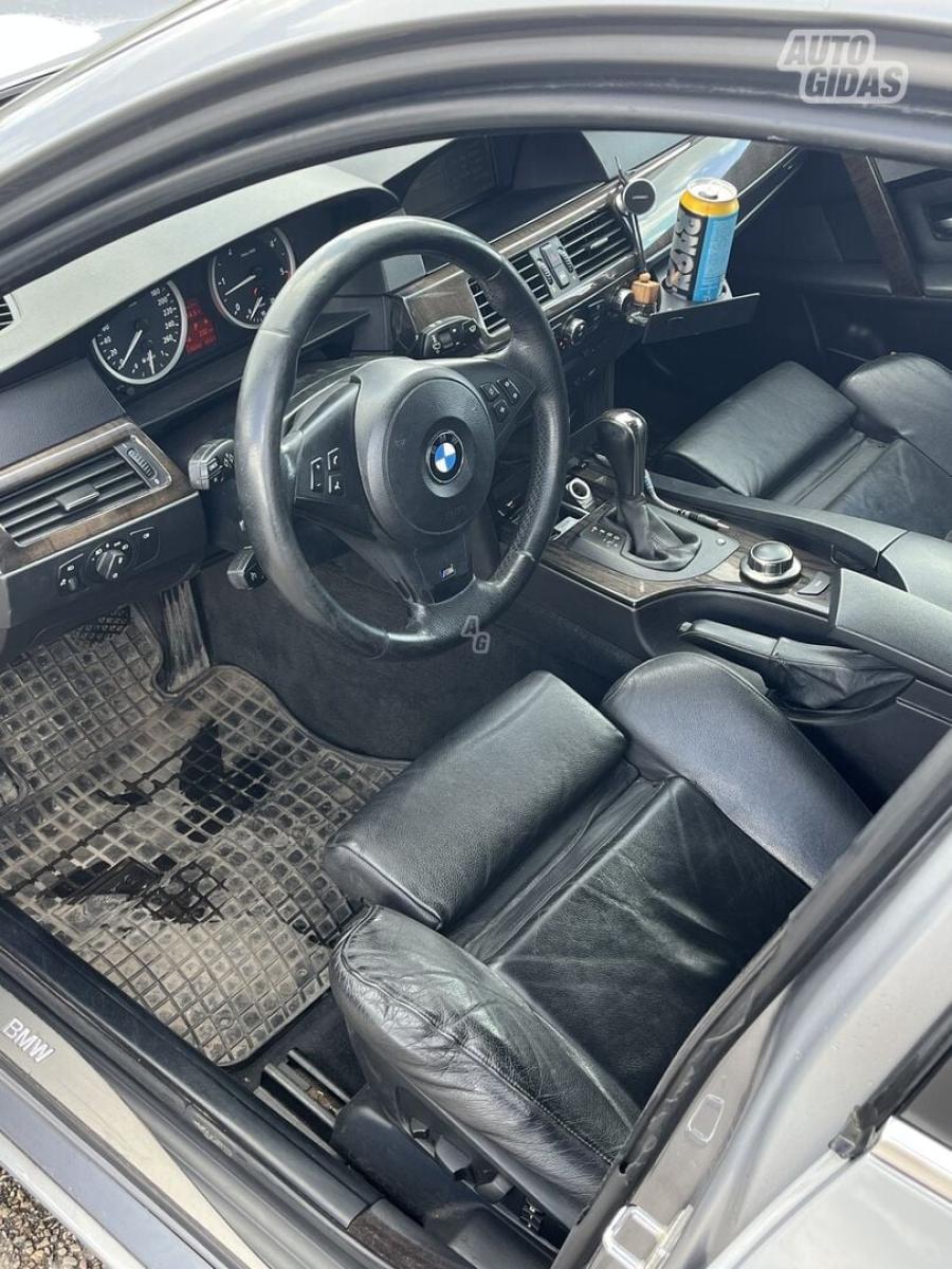 BMW 535 2006 Klaipėda, ar dzinēja tilpumu 3.00 L un nobraukumu 330 tūkst. km par 2650 €, foto 10 vietnē AUTOMOTO.COM.LV
