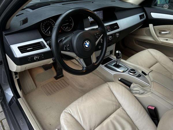 BMW 535 2007 in Vilnius, with an engine capacity of 2.99 L and mileage of 183 thousand km for 7499 €, photo 10 on AUTOMOTO.COM.LV