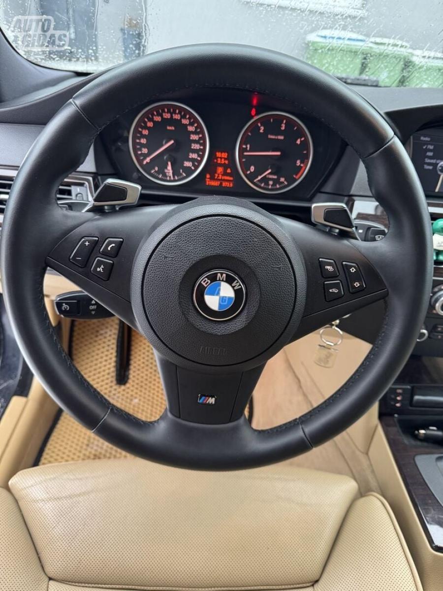 BMW 535 2008 Kauņa, ar dzinēja tilpumu 3.00 L un nobraukumu 320 tūkst. km par 7500 €, foto 15 vietnē AUTOMOTO.COM.LV
