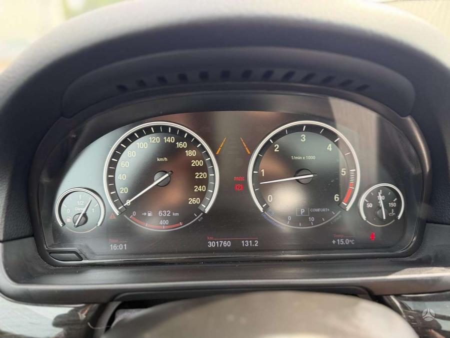 BMW 535 2012 in Kaunas, with an engine capacity of 2.99 L and mileage of 302 thousand km for 11500 €, photo 9 on AUTOMOTO.COM.LV