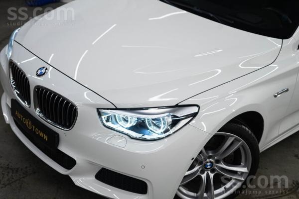White BMW 535 2014 in Riga, with an engine capacity of 3.00 L and mileage of 191 thousand km for 18990 €, photo 3 on AUTOMOTO.COM.LV