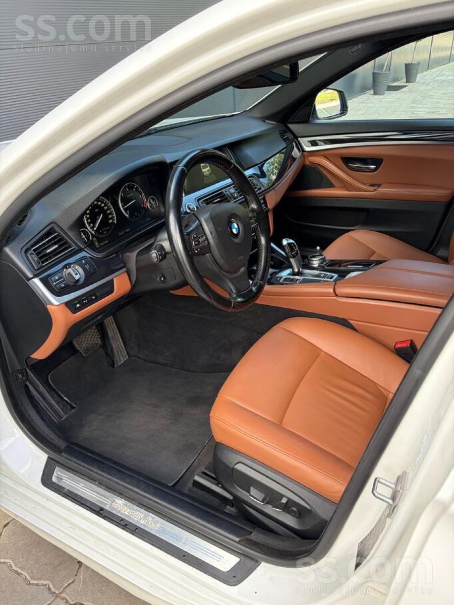 Balts BMW 535 2014 Rīga, ar dzinēja tilpumu 3.00 L un nobraukumu 372 tūkst. km par 12900 €, foto 12 vietnē AUTOMOTO.COM.LV