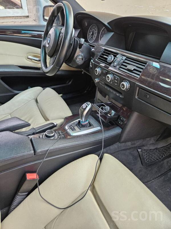 Balts BMW 535 2010 Rīga, ar dzinēja tilpumu 3.00 L un nobraukumu 290 tūkst. km par 4500 €, foto 6 vietnē AUTOMOTO.COM.LV