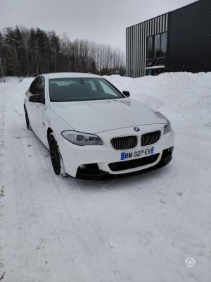 White BMW 535 2011 in Vilnius, with an engine capacity of 2.99 L and mileage of 260 thousand km for 9400 €, photo  on AUTOMOTO.COM.LV