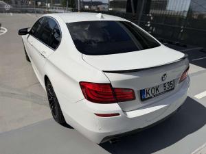 White BMW 535 2011 in Vilnius, with an engine capacity of 2.98 L and mileage of 297 thousand km for 9600 €, photo 18 on AUTOMOTO.COM.LV
