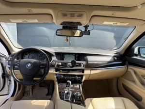 White BMW 535 2012 in Alytus, with an engine capacity of 2.98 L and mileage of 293 thousand km for 9250 €, photo 21 on AUTOMOTO.COM.LV