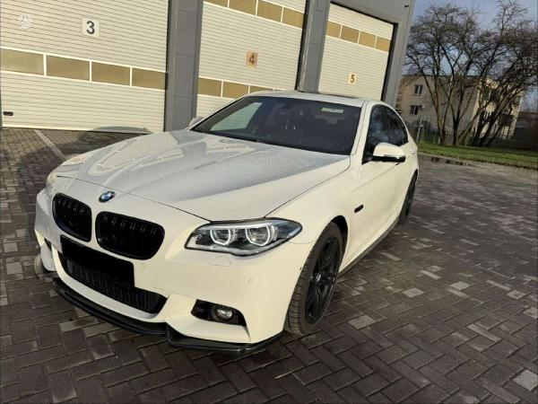 White BMW 535 2014 in Kretinga, with an engine capacity of 3.00 L and mileage of 203 thousand km for 14500 €, photo 3 on AUTOMOTO.COM.LV