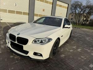 White BMW 535 2014 in Kretinga, with an engine capacity of 3.00 L and mileage of 203 thousand km for 14500 €, photo 3 on AUTOMOTO.COM.LV