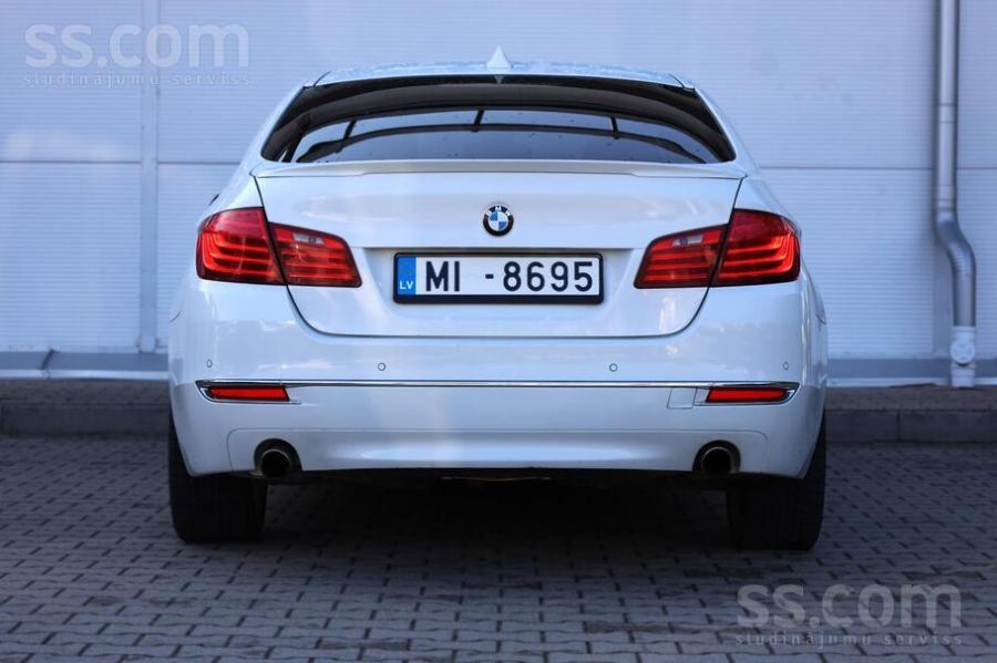 Balts BMW 535 2014 Rīga, ar dzinēja tilpumu 3.00 L un nobraukumu 373 tūkst. km par 10995 €, foto 7 vietnē AUTOMOTO.COM.LV