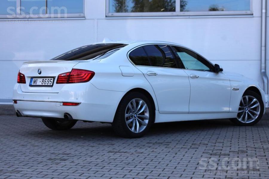 Balts BMW 535 2014 Rīga, ar dzinēja tilpumu 3.00 L un nobraukumu 373 tūkst. km par 10995 €, foto 8 vietnē AUTOMOTO.COM.LV