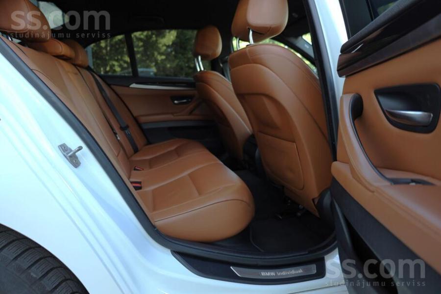 Balts BMW 535 2014 Rīga, ar dzinēja tilpumu 3.00 L un nobraukumu 373 tūkst. km par 10995 €, foto 19 vietnē AUTOMOTO.COM.LV