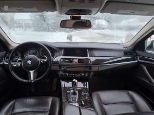 White BMW 535 2015 in Vilnius, with an engine capacity of 2.98 L and mileage of 2700 thousand km for 9800 €, photo 9 on AUTOMOTO.COM.LV