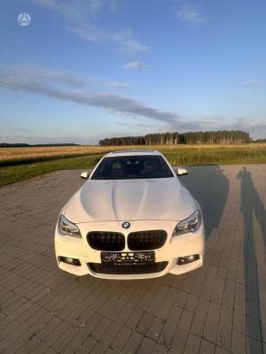 White BMW 535 2016 in Klaipeda, with an engine capacity of 3.50 L and mileage of 220 thousand km for 13999 €, photo 6 on AUTOMOTO.COM.LV