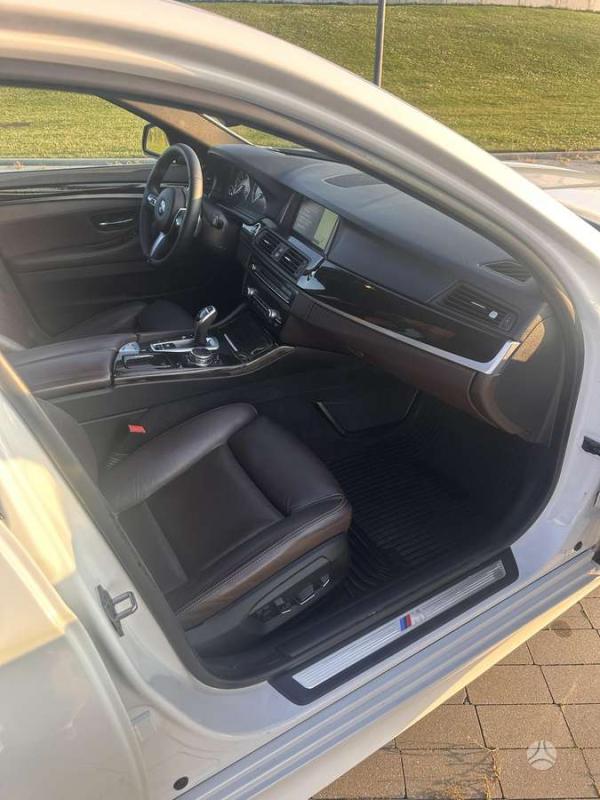 Balts BMW 535 2016 Klaipėda, ar dzinēja tilpumu 3.50 L un nobraukumu 220 tūkst. km par 13999 €, foto 6 vietnē AUTOMOTO.COM.LV