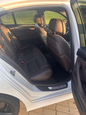White BMW 535 2016 in Klaipeda, with an engine capacity of 3.50 L and mileage of 220 thousand km for 13999 €, photo 8 on AUTOMOTO.COM.LV