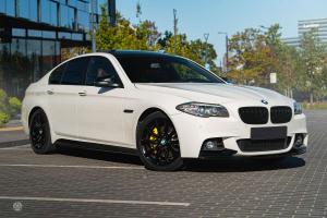 Balts BMW 535 2016 Viļņa, ar dzinēja tilpumu 2.98 L un nobraukumu 203 tūkst. km par 14500 €, foto  vietnē AUTOMOTO.COM.LV