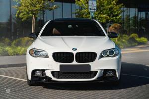 White BMW 535 2016 in Vilnius, with an engine capacity of 2.98 L and mileage of 203 thousand km for 14500 €, photo 3 on AUTOMOTO.COM.LV