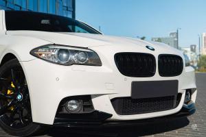 White BMW 535 2016 in Vilnius, with an engine capacity of 2.98 L and mileage of 203 thousand km for 14500 €, photo 7 on AUTOMOTO.COM.LV