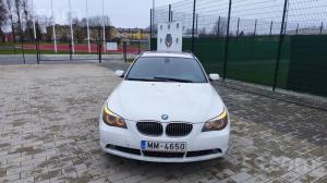 White BMW 535 2005 in Jelgava, with an engine capacity of 3.00 L and mileage of 410 thousand km for 3500 €, photo  on AUTOMOTO.COM.LV