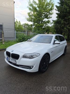 White BMW 535 2010 in Riga, with an engine capacity of 3.00 L and mileage of 279 thousand km for 8999 €, photo 4 on AUTOMOTO.COM.LV