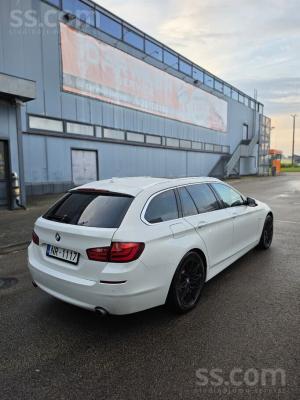 White BMW 535 2010 in Riga, with an engine capacity of 3.00 L and mileage of 279 thousand km for 8999 €, photo 5 on AUTOMOTO.COM.LV