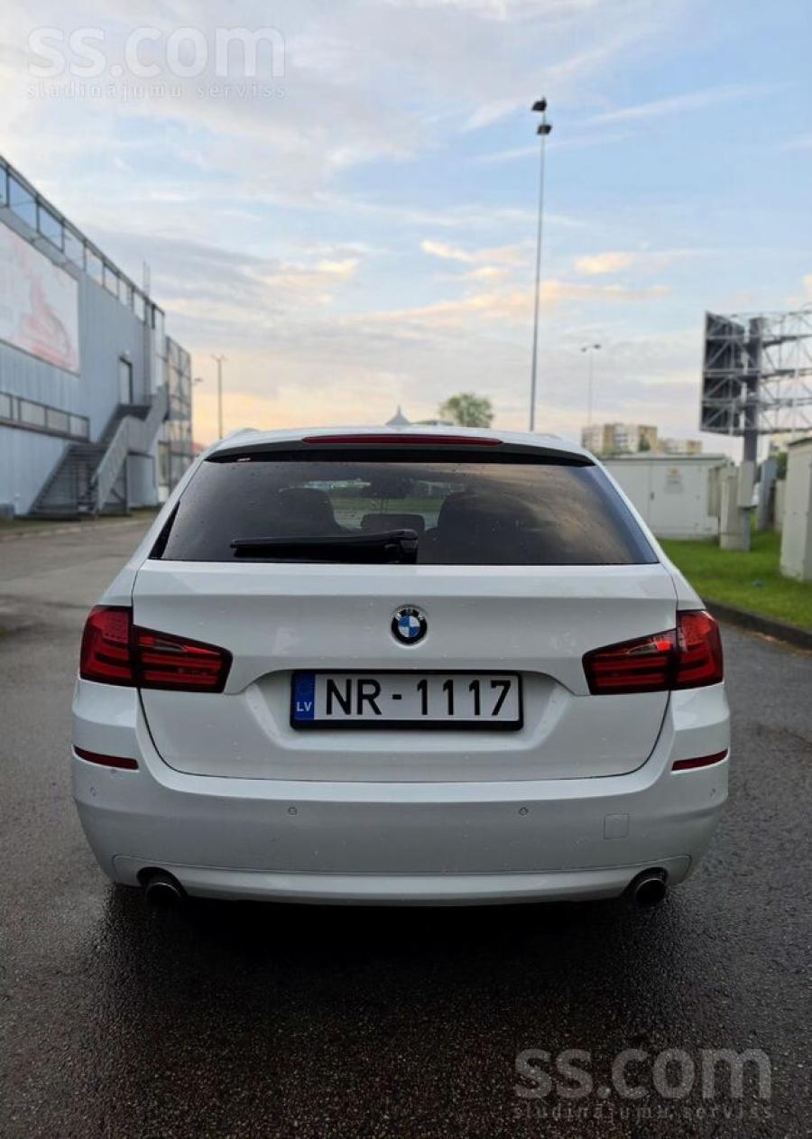White BMW 535 2010 in Riga, with an engine capacity of 3.00 L and mileage of 279 thousand km for 8999 €, photo 6 on AUTOMOTO.COM.LV