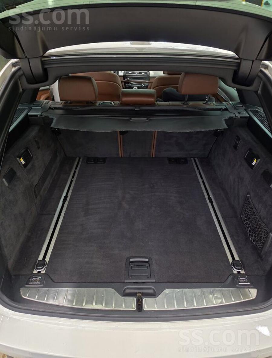 White BMW 535 2010 in Riga, with an engine capacity of 3.00 L and mileage of 279 thousand km for 8999 €, photo 15 on AUTOMOTO.COM.LV